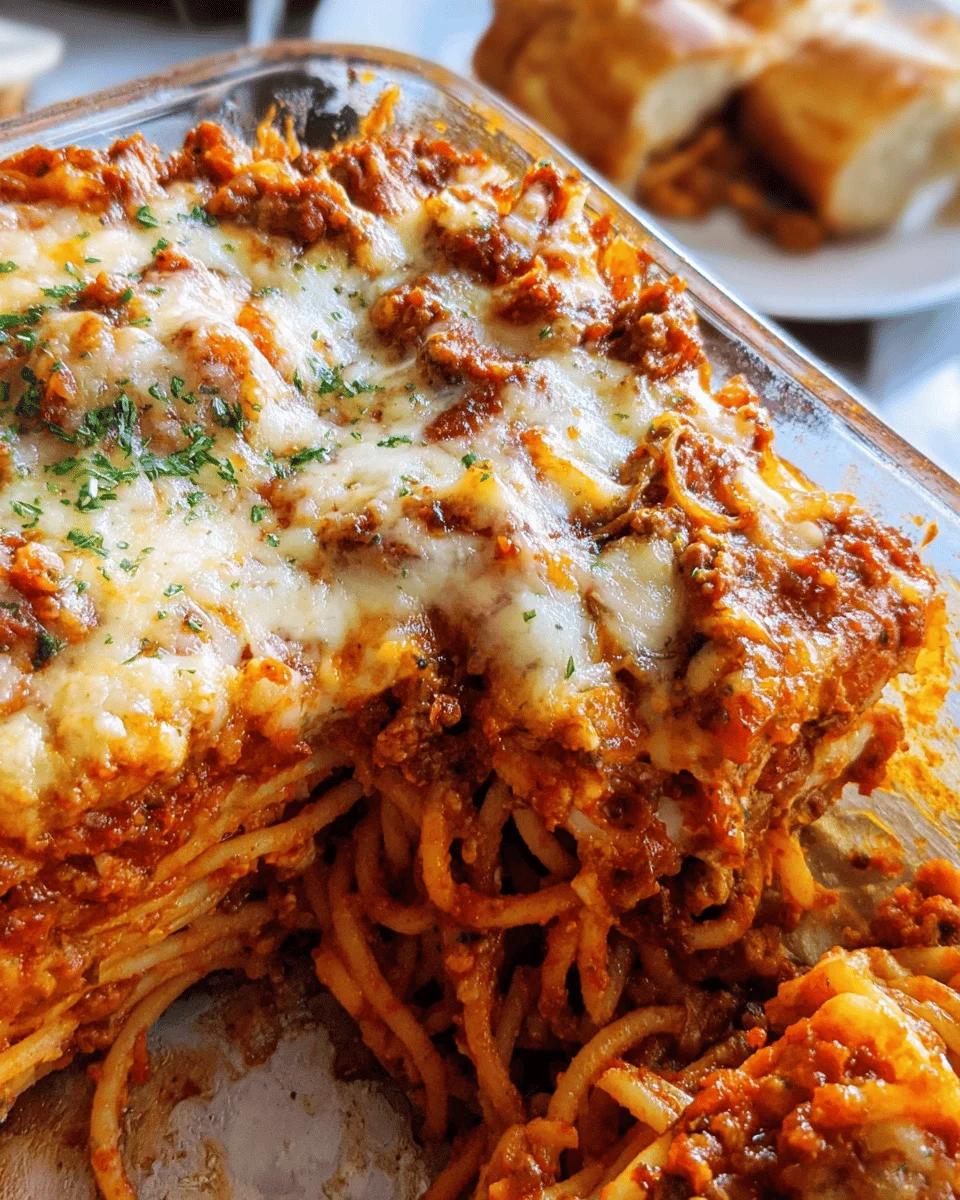 Baked Spaghetti